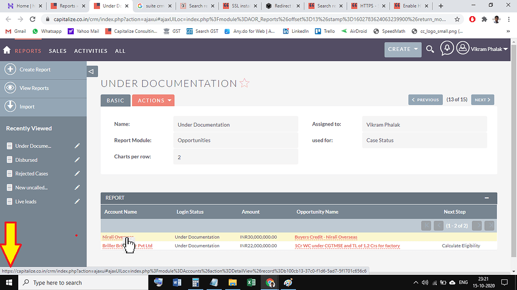 How to default all links(Reports/Dashlets) in SuiteCRM to start with HTTPS? - 💬 General ...